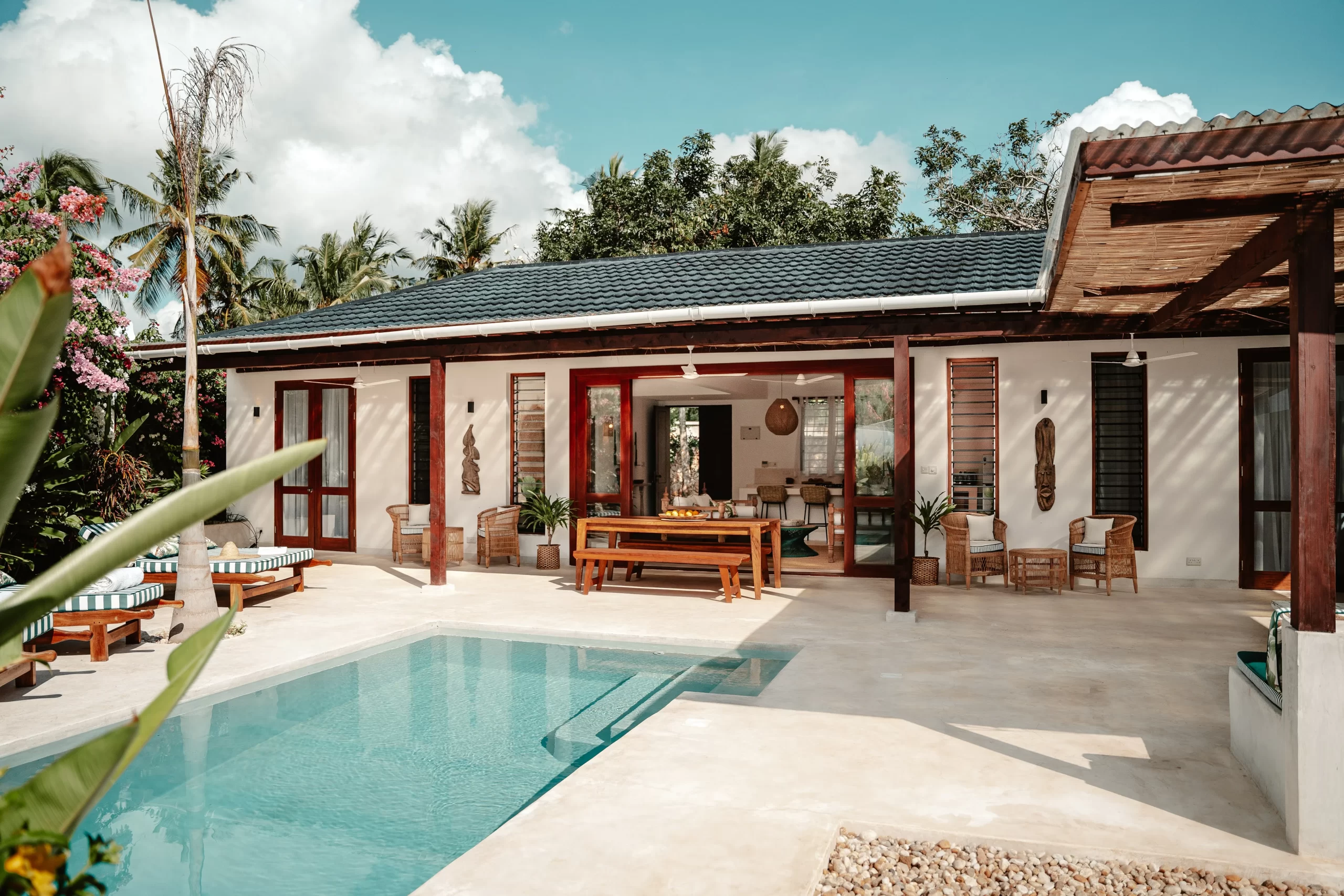 Zawadi House - Eden Escapes 2 private villa in diani beach kenya
